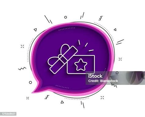 충성도 선물 상자 라인 아이콘입니다 보너스 포인트 할인 프로그램 벡터 고급에 대한 스톡 벡터 아트 및 기타 이미지 고급 그림자 금융 Istock