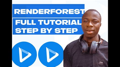 Renderforest Tutorialhow To Create Video Animation On Renderforest