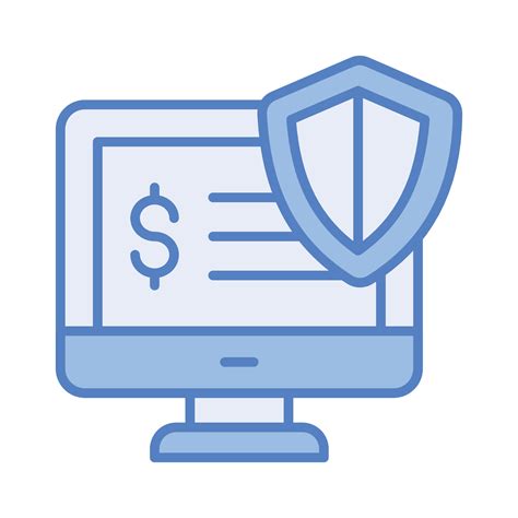 Financial Data Security Bank Account Protection Secure Money Vector Illustration 30743904