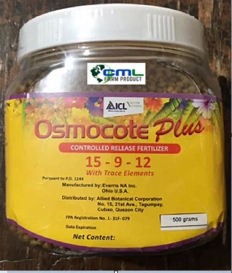 Osmocote Plus 15 9 12 Controlled Release Fertilizer 500 Grams Lazada Ph