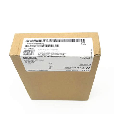 Siemens Plcs Simatic S7 300 Analog Output Sm 332 6es7332 5hb01 0ab0 United Automation