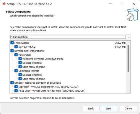 ESP IDFのインストール 電子工作