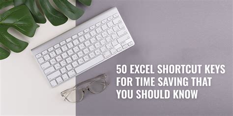 50 excel shortcut keys for time saving that you should know in 2024