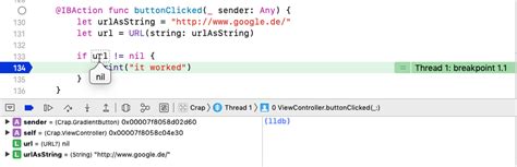 Swift Convert String To Why Is Resulting Variable Nil Stack