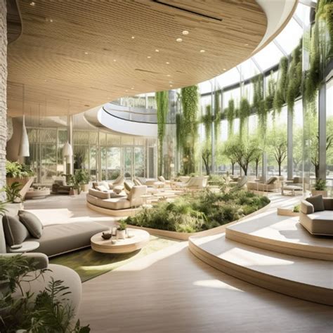 Biophilic Inspired Wellness Center Set Within A Dense Urban Environment Architecture Design