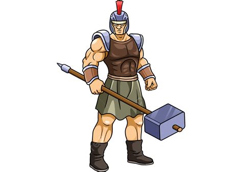 Roman Gladiator Drawing