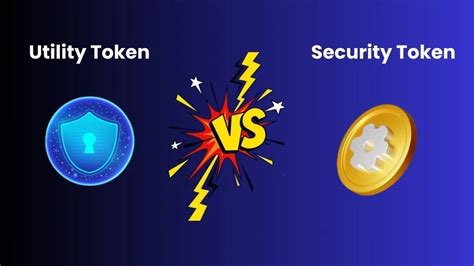 utility token vs security token insights for token development