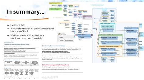 Data To The Masses Automated Word Document Creation With Fme Pdf
