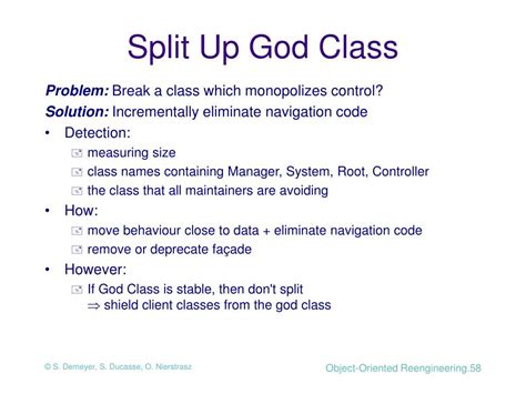 Ppt Object Oriented Reengineering Patterns Powerpoint Presentation