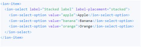 Html How Can I Customize The Label Of An Ion Select In Ionic 7