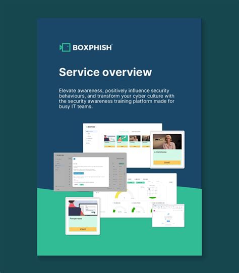 Boxphish Service Overview Boxphish Boxphish Service Overview Boxphish