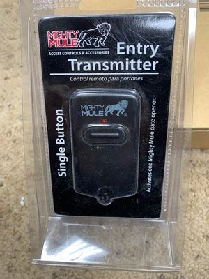 Mighty Mule Remote Control Gate Opener Single Button FM EBay