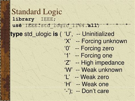 ppt vhdl data types powerpoint presentation free download id 3945652