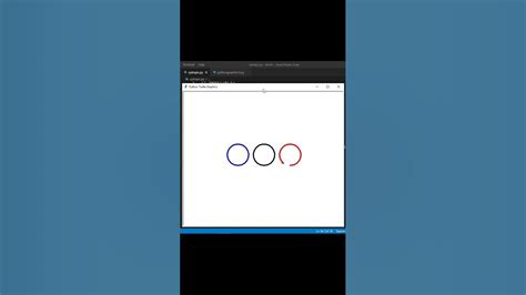 Making Olympic Logo Using Python Shorts Python Coding Programming Pythonprogramming