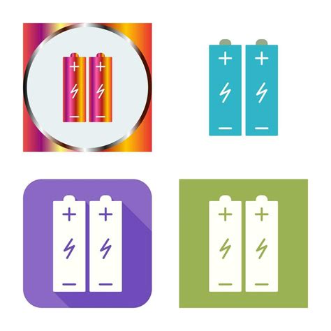 Batteries Vector Icon 34158575 Vector Art At Vecteezy
