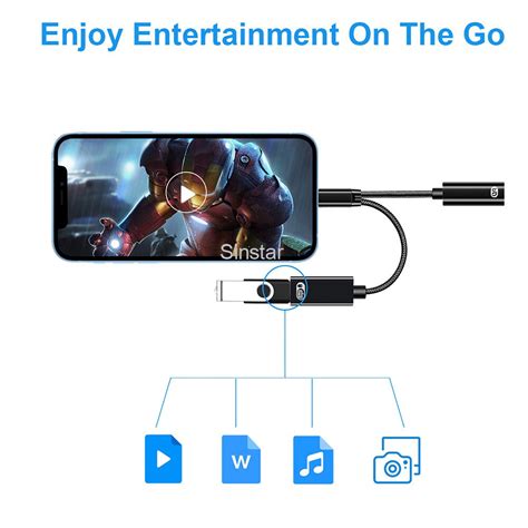 Usb C Otg Cable Phone Adapter 2in1 Type C Male To Grandado