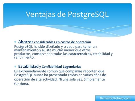Que Es Postgresql2021 Ventajas De Uso Y Caracteristicas Images