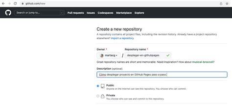 desplegar proyectos en github pages