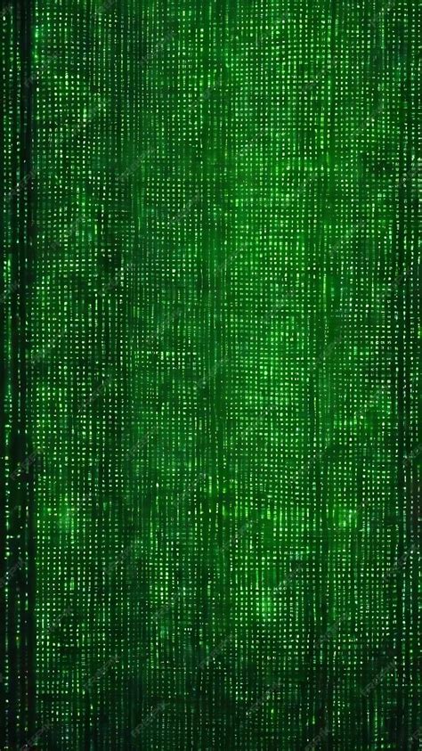 Premium Ai Image Digital Background Green Matrix Binary Computer Code Hacker Concept 3d Rendering