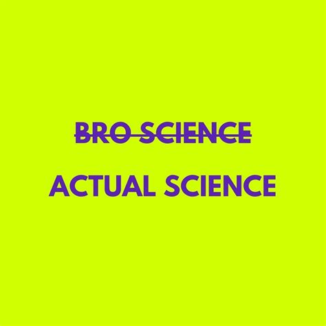 How To Ditch Bro Science And Live Healthier Toby Swallow Posted On
