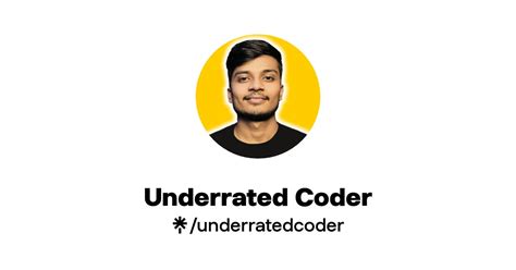 Underrated Coder Instagram Linktree