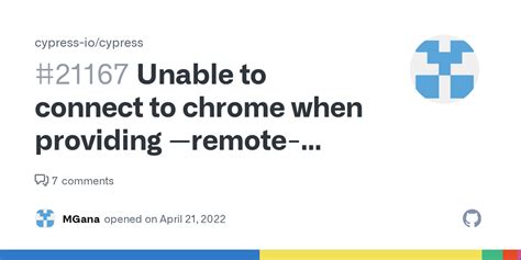 Unable To Connect To Chrome When Providing Remote Debugging Port