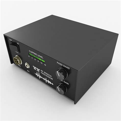 3d Rf Speech Processor Turbosquid 1299309