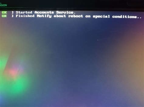 Can T Load Desktop Stuck On Finished Notify About Reboot On Special Conditions After Update