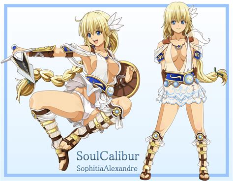 Sophitia Alexandra Soulcalibur And More Drawn By Basuchian Danbooru
