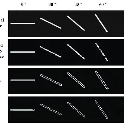 comparative analysis of sobel canny and averaged intensity difference