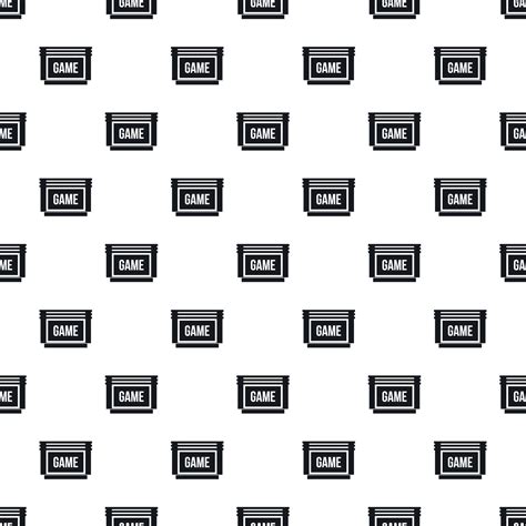Game Cartridge Pattern Simple Style 15209001 Vector Art At Vecteezy