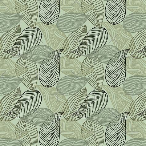 Spring Leaf Repeating Pattern By NJMoxon Redbubble