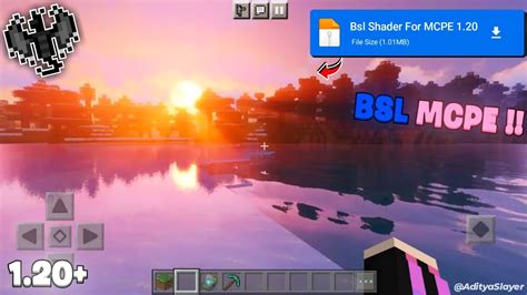 Finally Bsl Shader Minecraft Pe 120 🌺 Render Dragon 101 Working