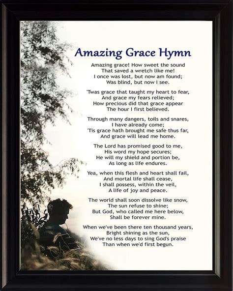 Amazing Grace Song Lyrics