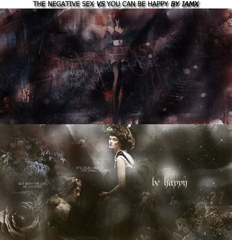 The Negative Sex Vs You Can Be Happy By Sashadorozhkinz On Deviantart