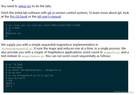 Mit 65840 Lab1 Mapreduce Csdn博客