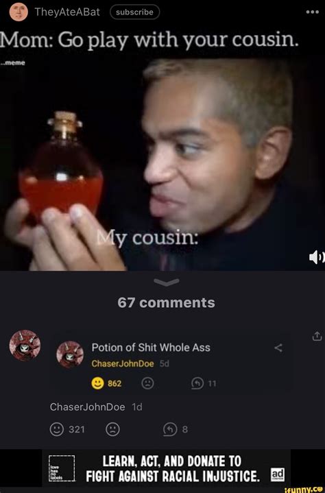 Theyateabat Subscribe Mom Go Play With Your Cousin Cousin 67