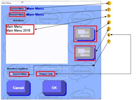 Select Menu Overview Hungerrush
