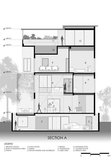 Elevation Detail Of Two Story House 2d View Cad Block Autocad File Artofit