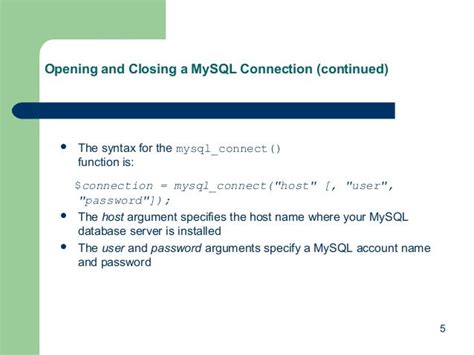 Php With Mysql Database