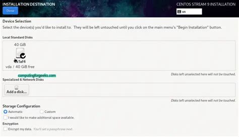 Install CentOS Stream Complete Steps With Screenshots ComputingForGeeks