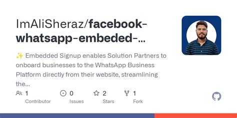 Github Imalisherazfacebook Whatsapp Embeded Signup Laravel Embedded