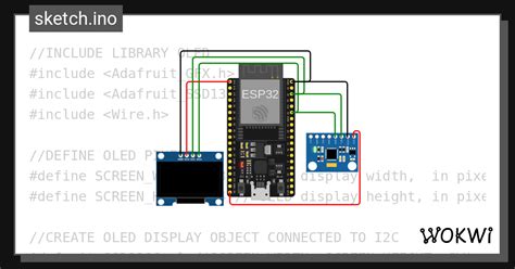 Kesehatan Ternak Oled Wokwi Esp32 Stm32 Arduino Simulator