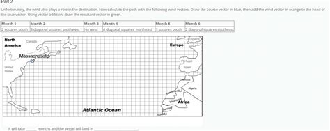 Solved Part 2Unfortunately The Wind Also Plays A Role In Chegg Com