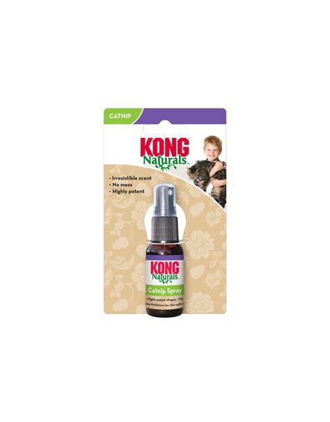 Kong Natural Catnip Spray 1 Oz Noahs Ark