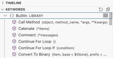 How To Include Keyword Documentation In Robot Testdoc Generated HTML Robot Framework Robot