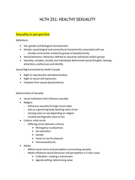 hlth 251 lecture notes pdf sexual arousal orgasm