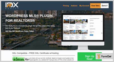 4 IDX WordPress Plugins 2022 Free And Paid FormGet