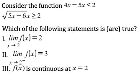 Solved Consider The Function 4x 5x
