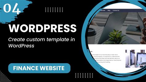 Wordpress 4 Create Custom Template In Wordpress Youtube